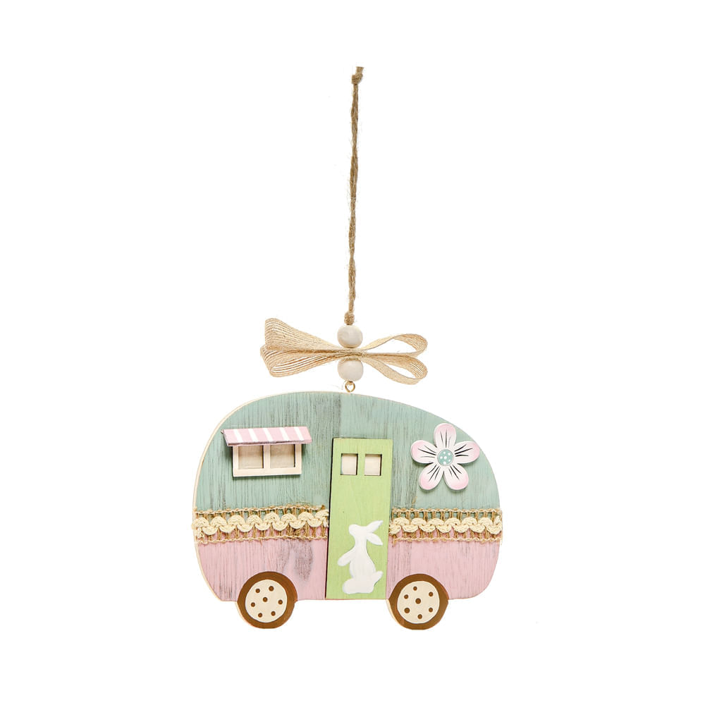 Trailer Decorativo Pendurar M no Magazine 25 de Março